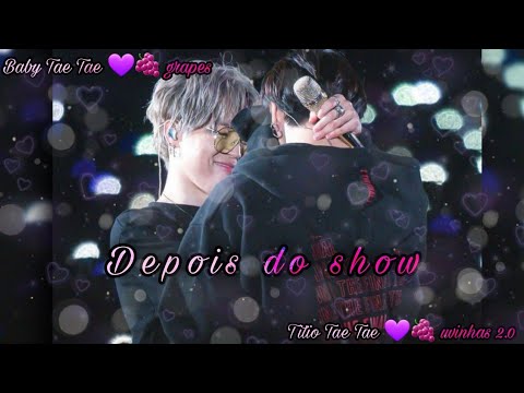 Asmr Jikook { Depois do Show💜🍇🌈} EP único 🍇 Feat - Titio Tae Tae 💜🍇 uvinhas 2.0 * descrição*