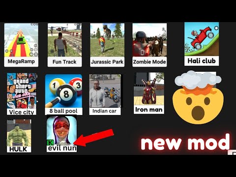 evil nun newMOD don't miss video🤫🤯😱)Indian bike driving 3d new updat)Indian bike driving 3d new ...