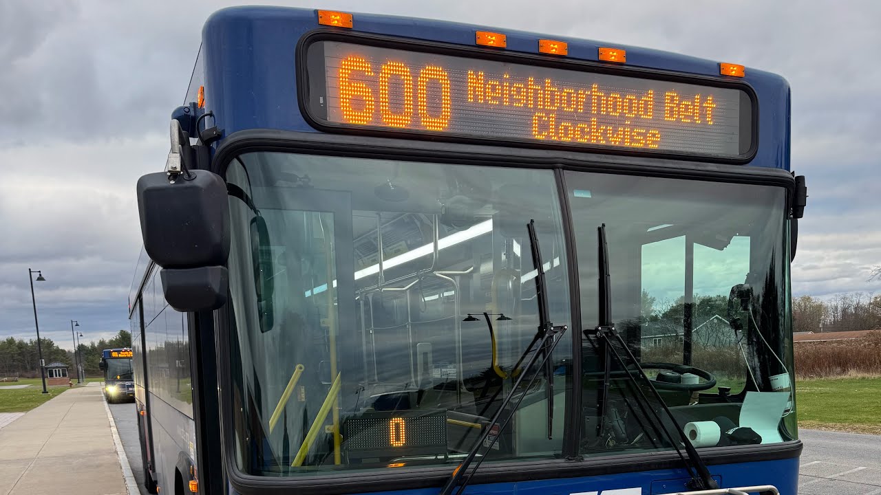 On board gillig bus 4217 Full ride on route 600 - YouTube