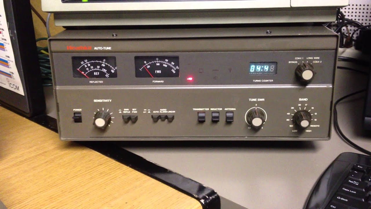 Heathkit SA-2500 Tuner (Video 1) - YouTube