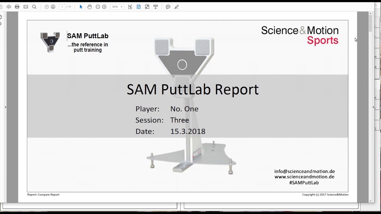 SAM PuttLab 6 - First Feature Update - YouTube