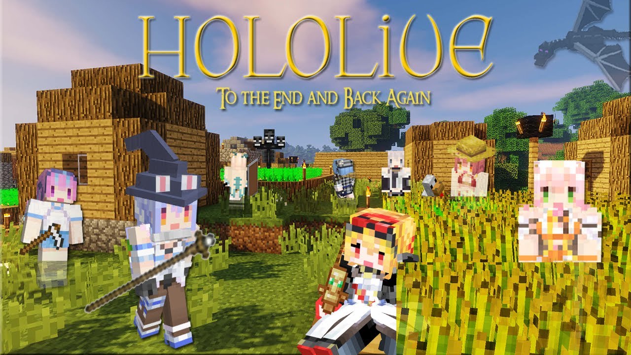 Hololive Minecraft Hardcore Compilation - To The End & Back Again - YouTube