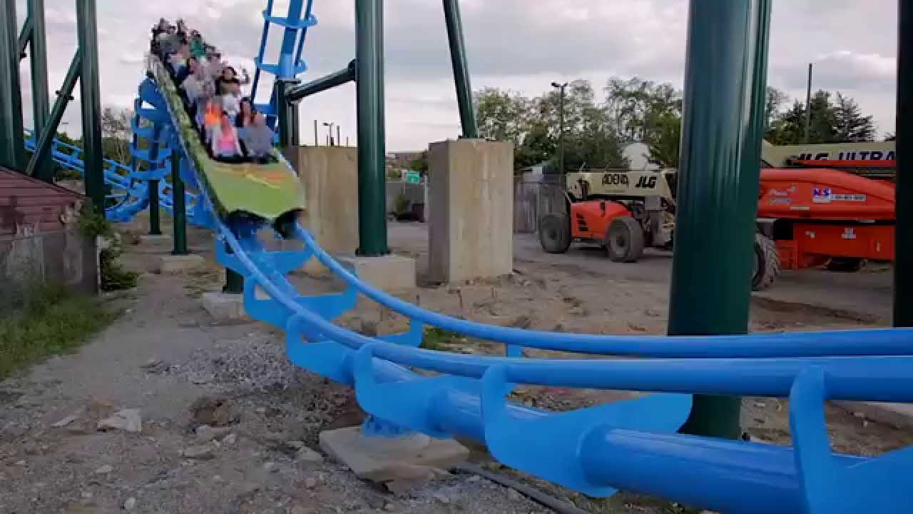 Chance Rides Hyper GT-X, Lightning Run at Kentucky Kingdom - YouTube