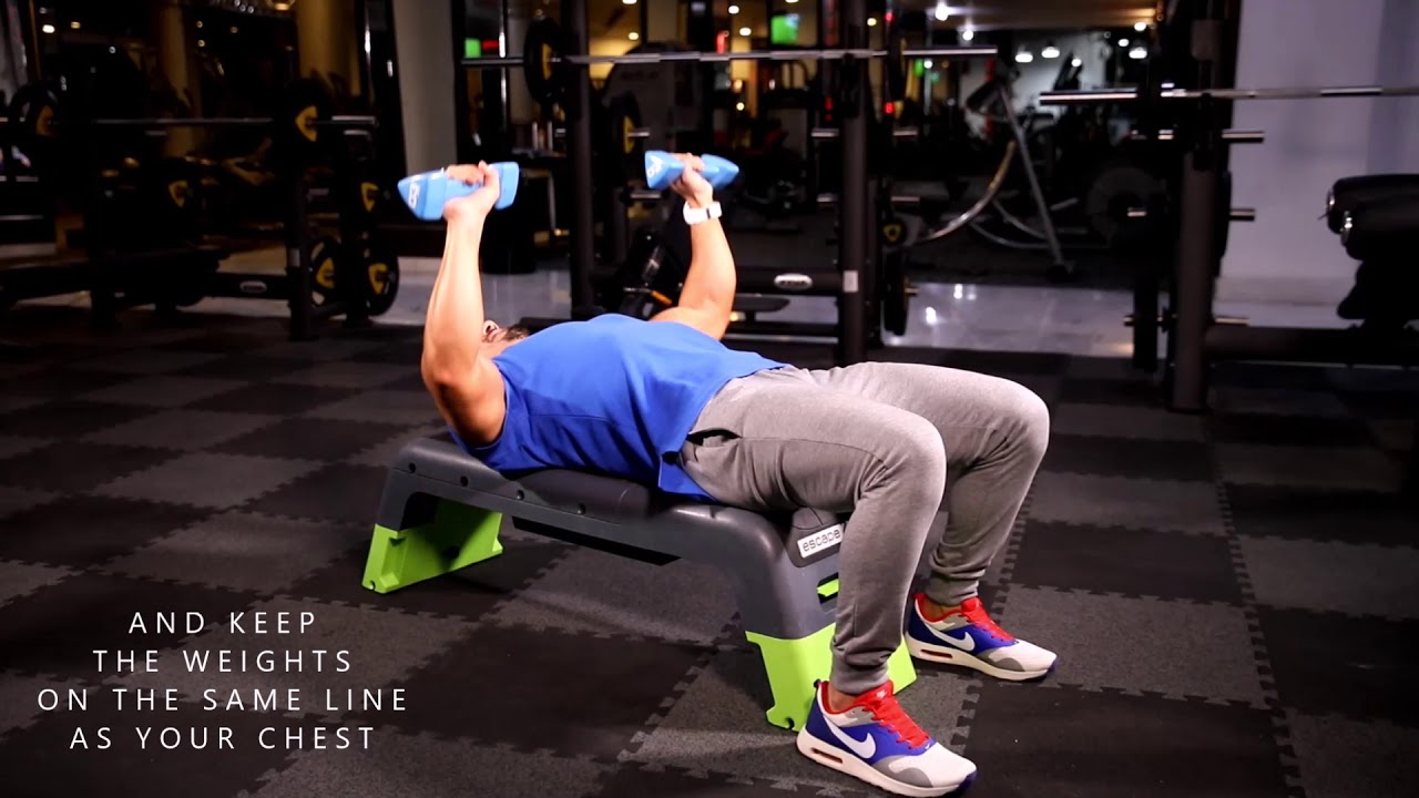 Stepper Dumbbell Press ( Chest ) - YouTube