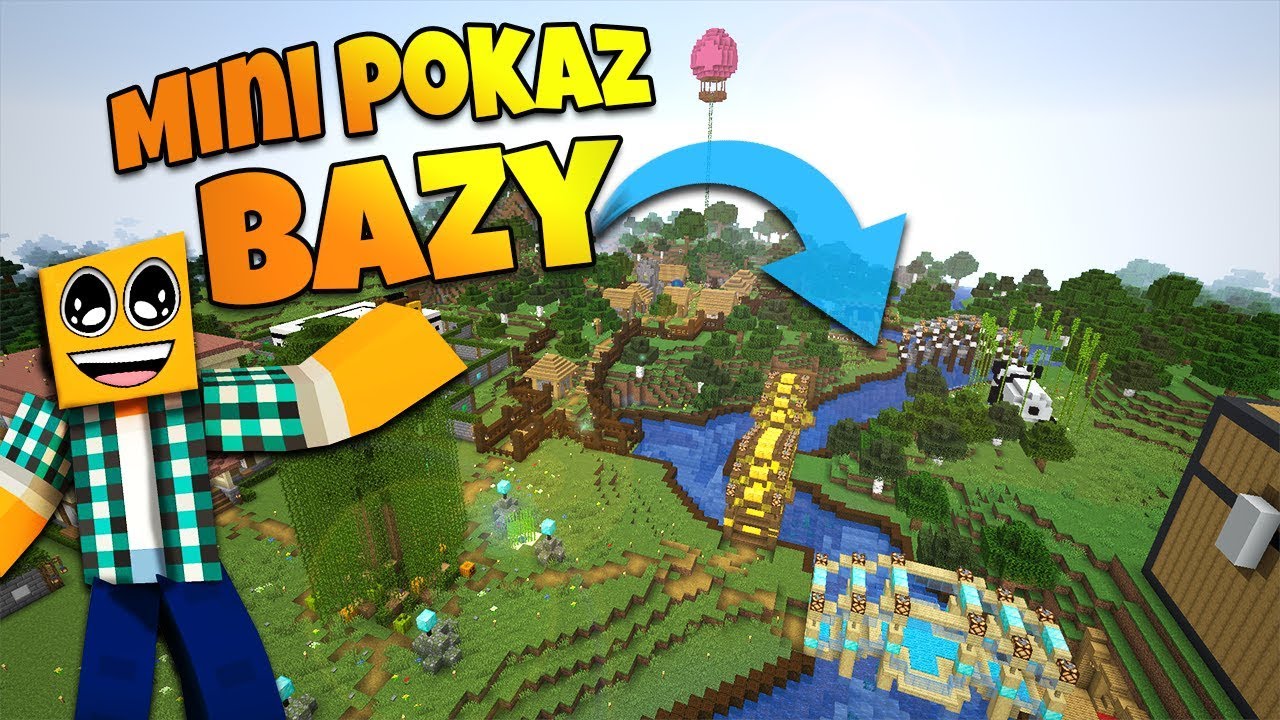 Minecraft #394 - "MINI POKAZ BAZY, 3 BAZA?!" - YouTube
