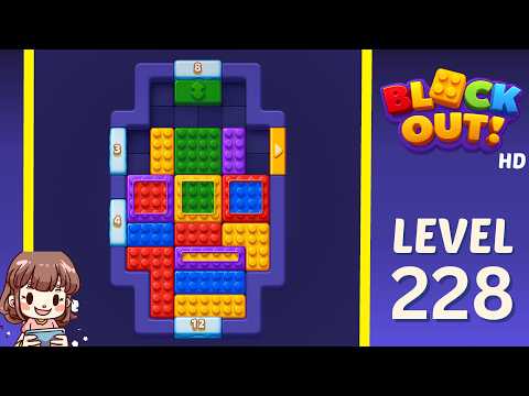 Block Out Level 228 Solution Walkthrough