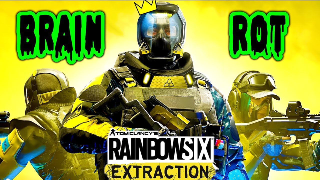 Rainbow Six Extraction is PURE BRAIN ROT! - R6 Extraction Funny Moments ...