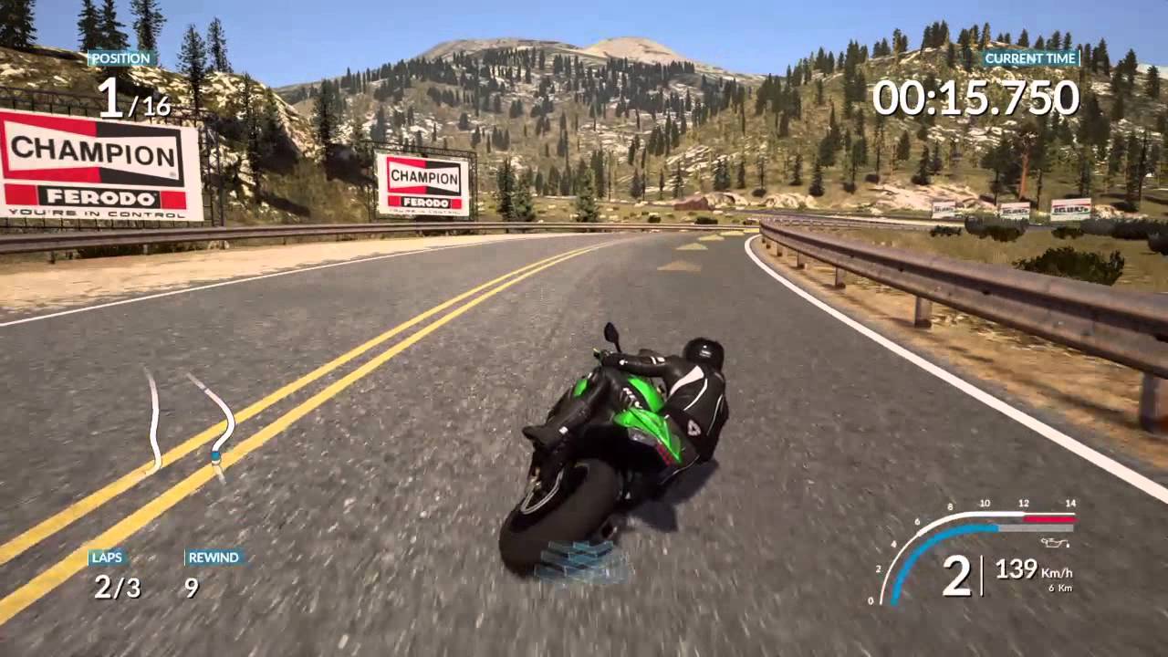 RIDE PS4 GamePlay - YouTube