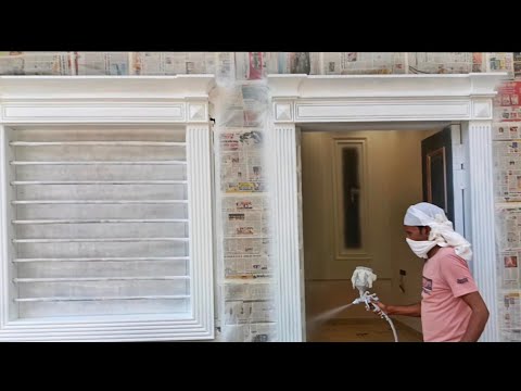 PU paint finishing ideas easy work wooden doors aur window pu paint ...