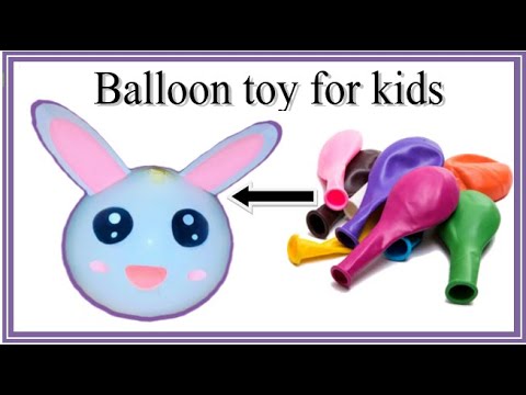 how to make character balloon| easy toys for kids | baloons decoration ...