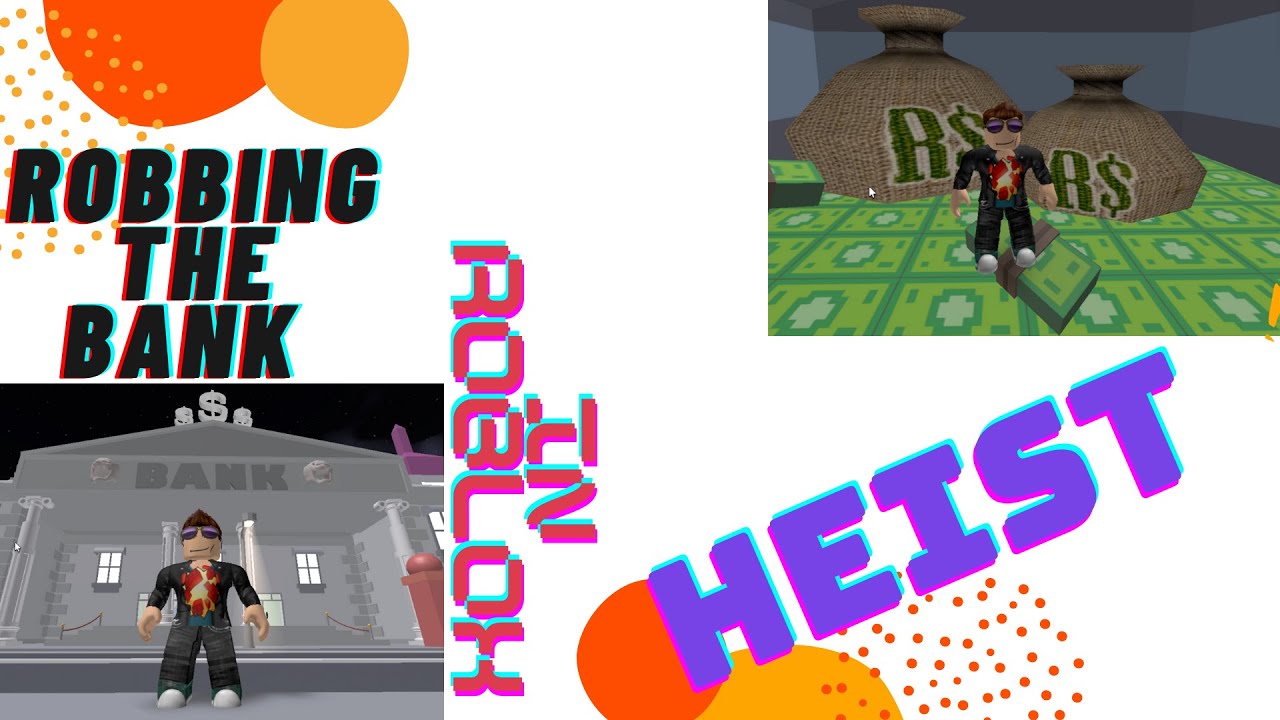 Bank robbery escape in roblox part ( 1 ) - YouTube