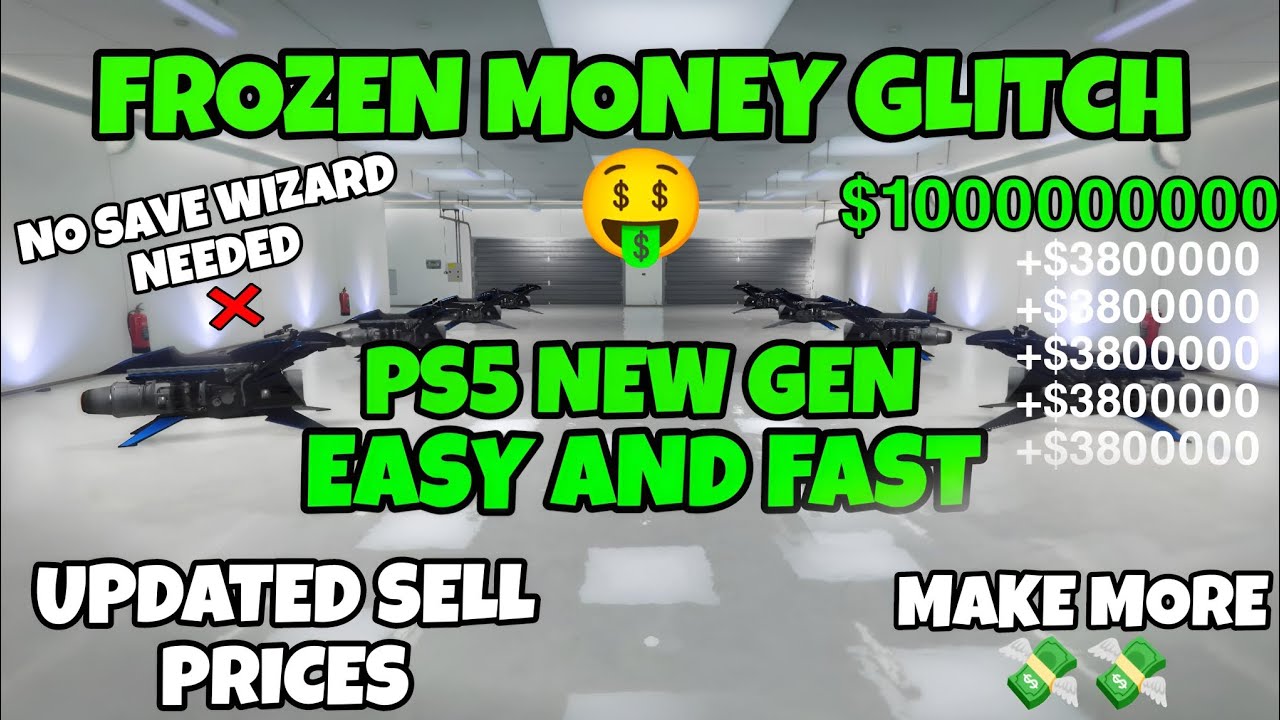 🚨💥GTA FROZEN MONEY GLITCH PS5 NEW GEN EASY & FAST 1.67🤑$4,000,000 MAKE UNLIMITED MONEY 💸‼️ - YouTube