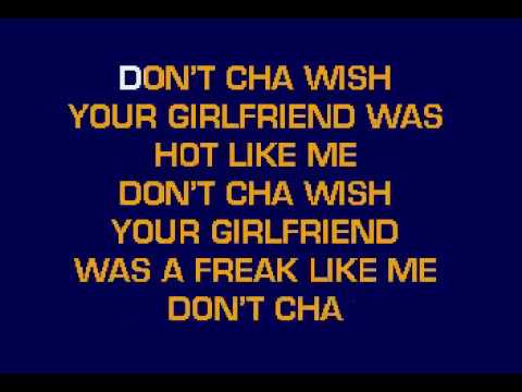 ** BEST KARAOKE ** Don' Cha - Pussycat Dolls - YouTube