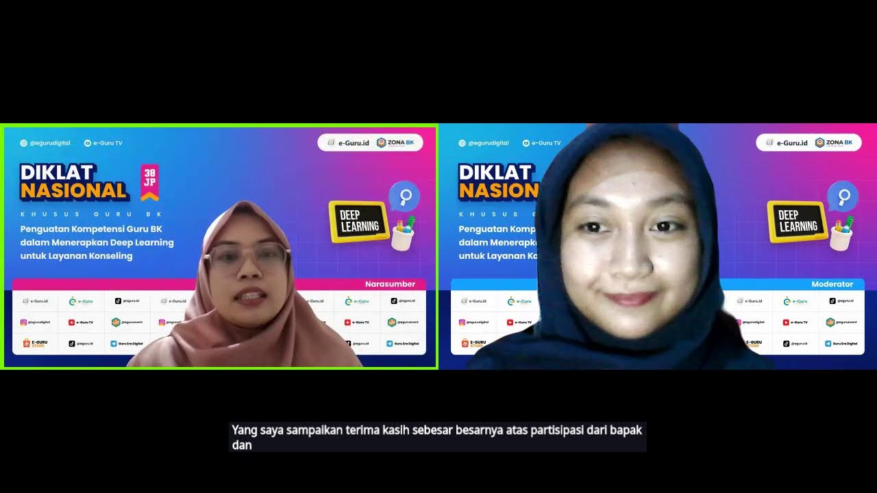 #1 DIKLAT 38JP: PENGUATAN KOMPETENSI GURU BK DALAM MENERAPKAN DEEP ...
