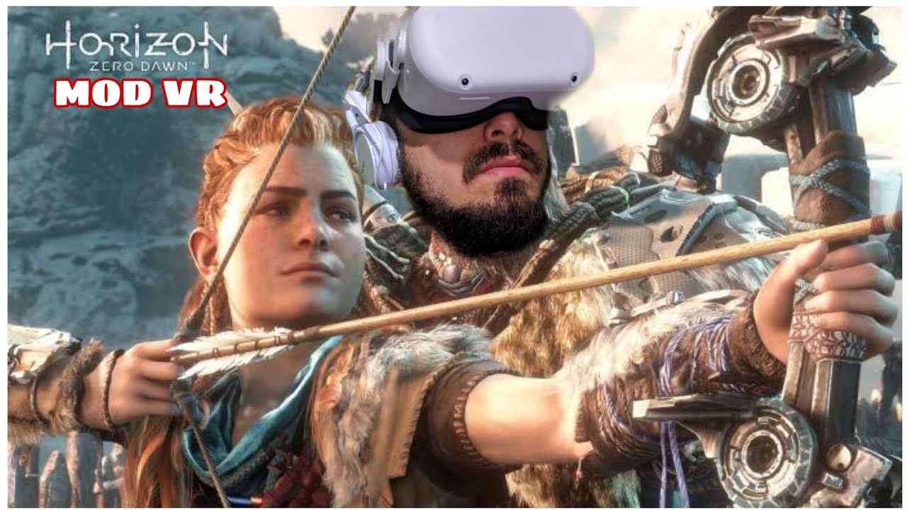Horizon Zero Dawn em Realidade virtual! - YouTube