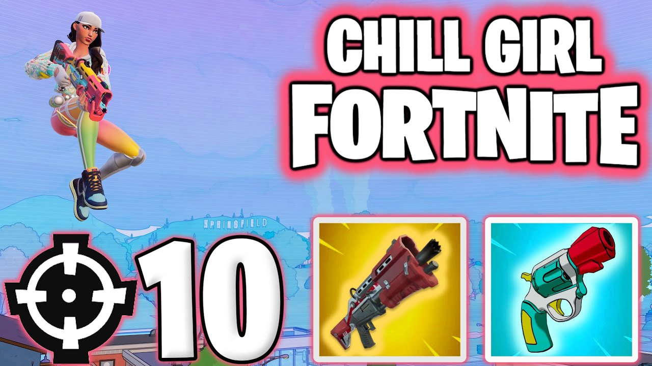 Chill Girl Fortnite - Simpsons - ZeroBuild Solo Gameplay - Ruby - YouTube