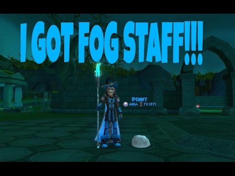 Wizard101 I GOT THE FOG STAFF! Fishing #1 - YouTube