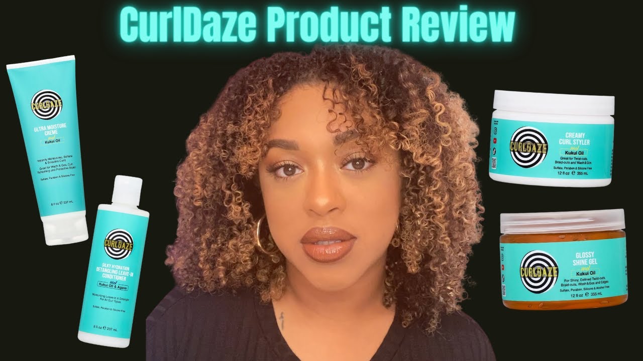 Testing ALL CURLDAZE Styling Products! - YouTube