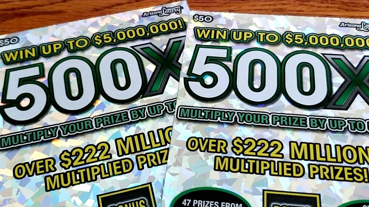 Arizona lottery-- 500X TICKETS!! - YouTube