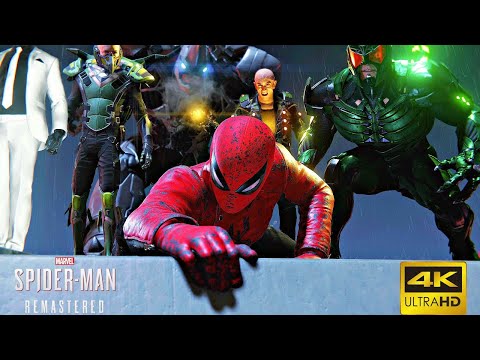 SPIDER-MAN 2018 - PS5- Gameplay Walkthrough FULL GAME [4K 60FPS ULTRA] - No Commentary - Fantastic 4