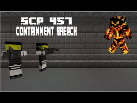 SCP-457 Containment Breach [In Minecraft] - YouTube