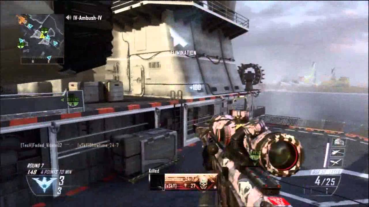 Black Ops 2-Carrier Spawn Shot - YouTube