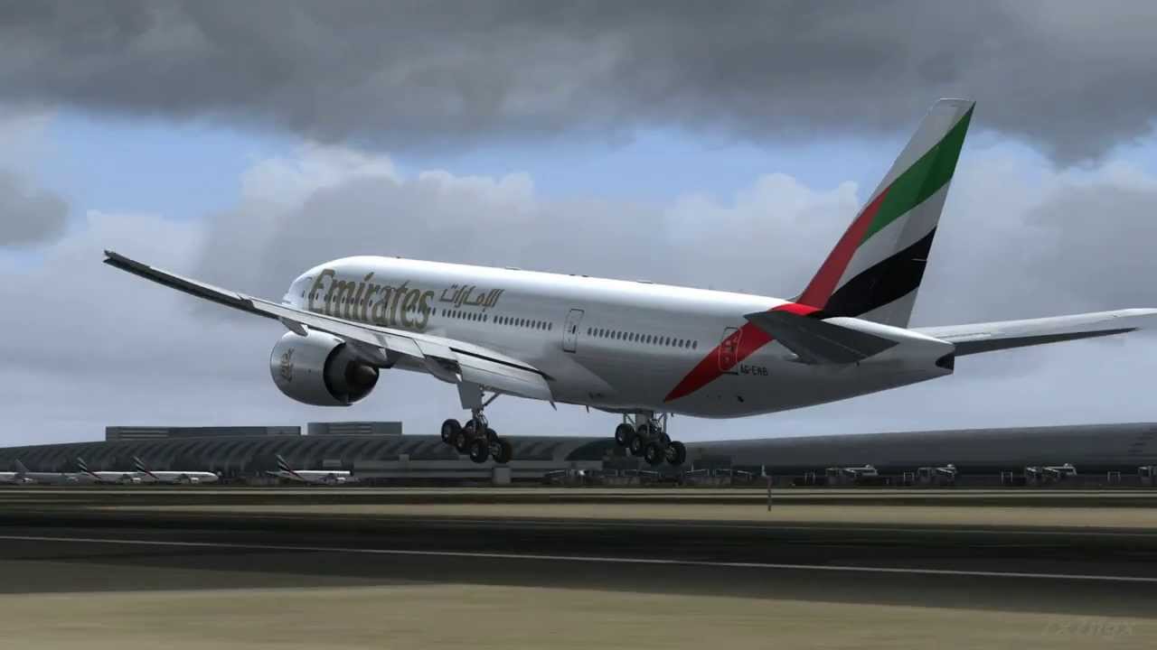 FSX FLYTAMPA-Dubai International (OMDB) airport - YouTube