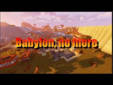 Griefing 0b0t mega base Babylon! - YouTube