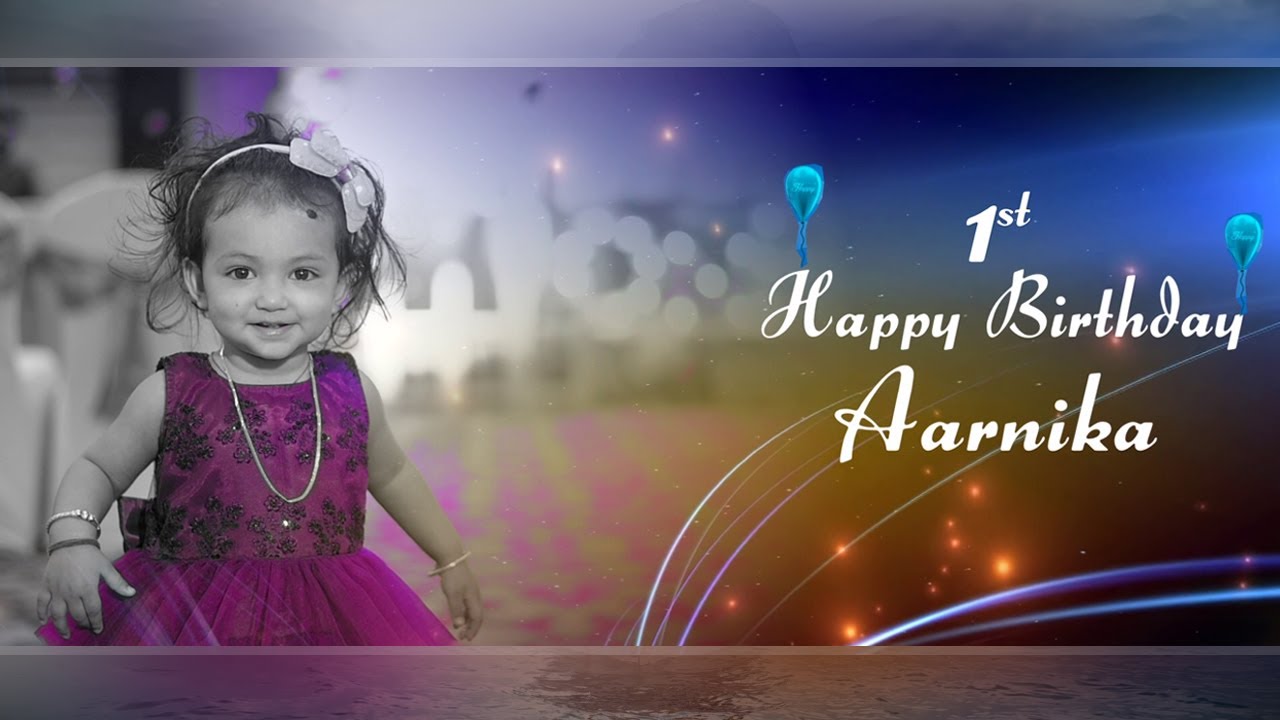 1st Birthday | AARNIKA | Best Cinematic Birthday Highlights 2023 ...