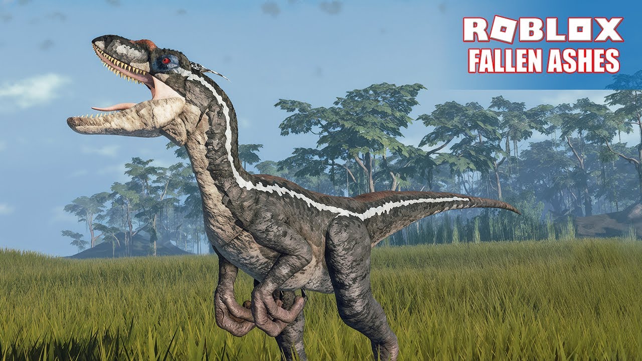 🚨 JOGANDO FALLEN ASHES PELA PRIMEIRA VEZ COM UM VELOCIRAPTOR! 🔥 ...