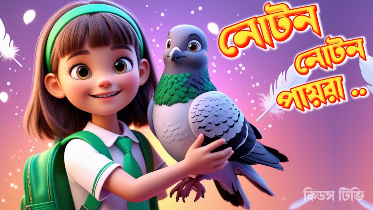 নোটন নোটন পায়রা গুলি | Noton Noton Paira Guli 🕊️ | Bengali Nursery ...