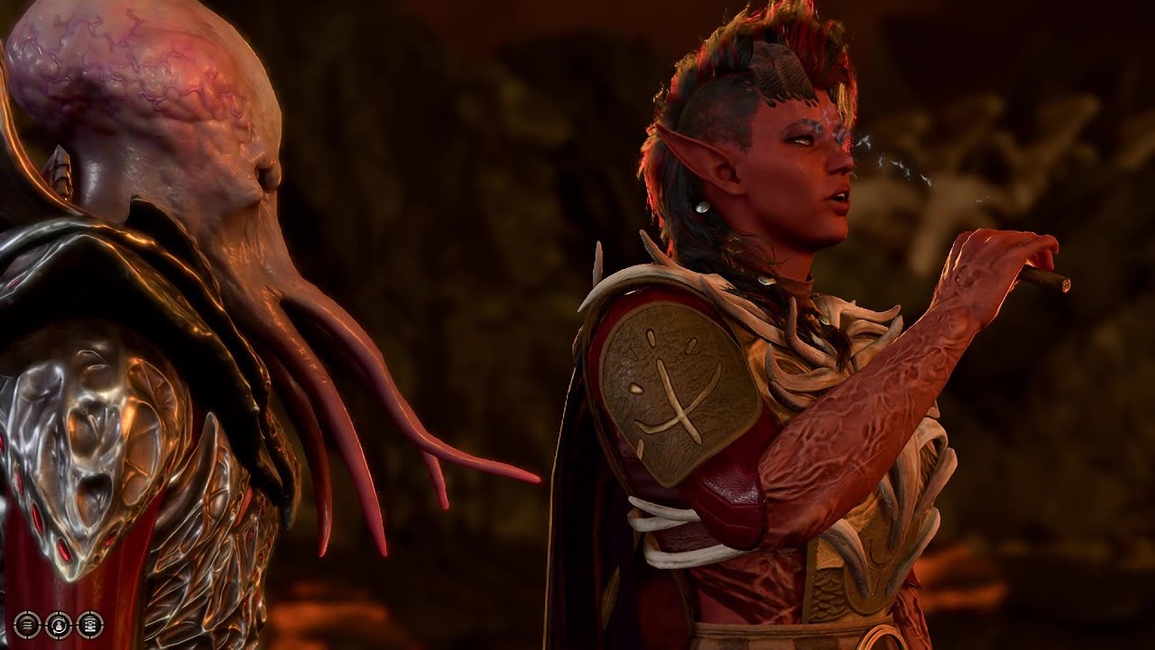 Baldur's Gate 3 - Going to Avernus with Karlach as Illithid Dark Urge ...