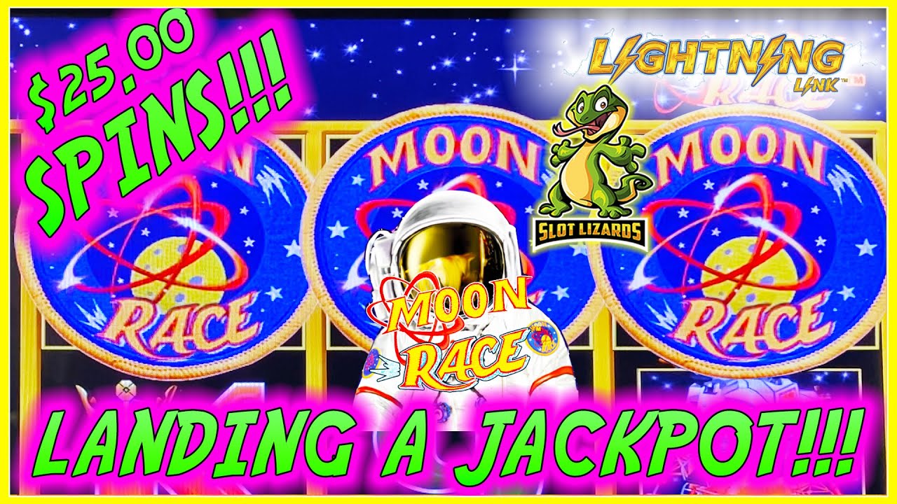 LANDING ON A SWEET $25 SPIN JACKPOT HANDPAY!!! Lightning Link Moon Race ...