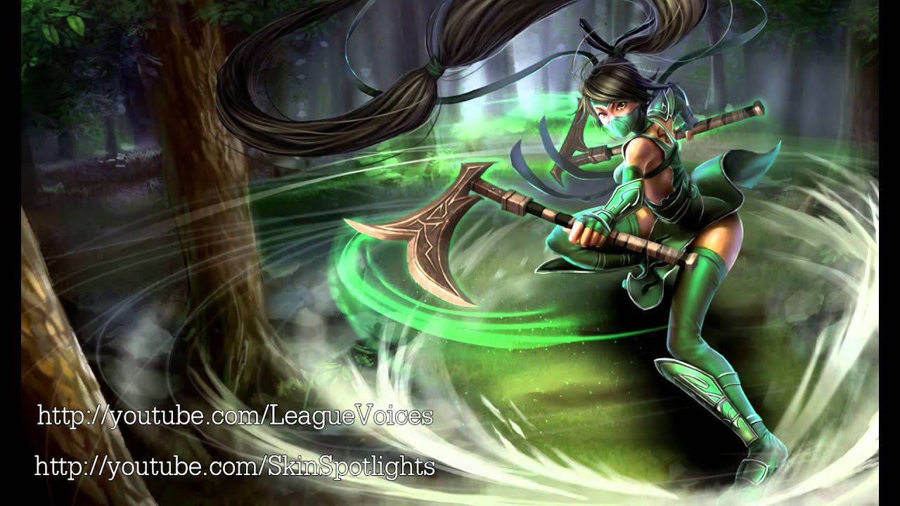 阿卡丽 (Akali) Voice - 中文 (Chinese) - League of Legends - YouTube
