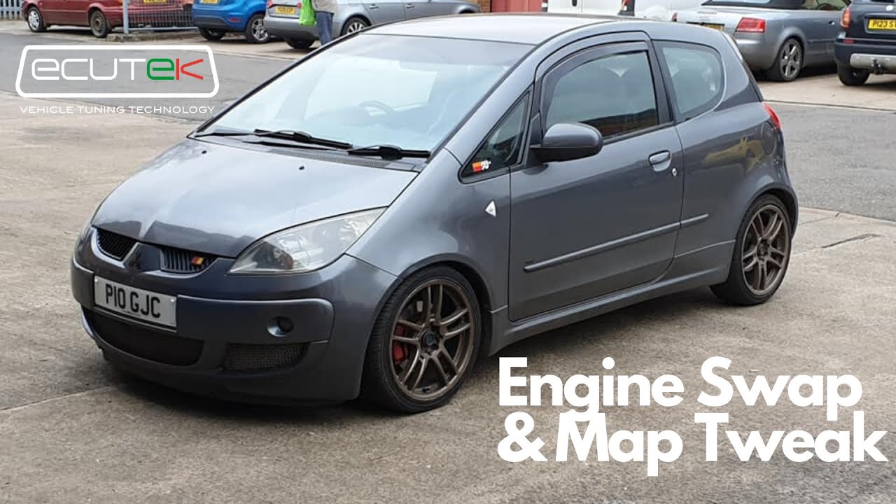 Engine Swap & Ecutek Map Tweak Colt Czt - YouTube