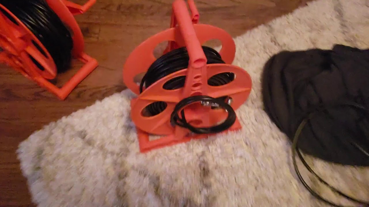 SDI Cable reel for TVs and projector - YouTube