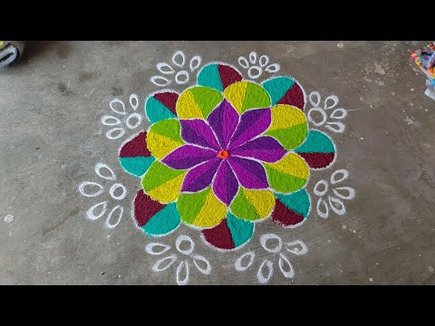 simple 3D kolam - YouTube