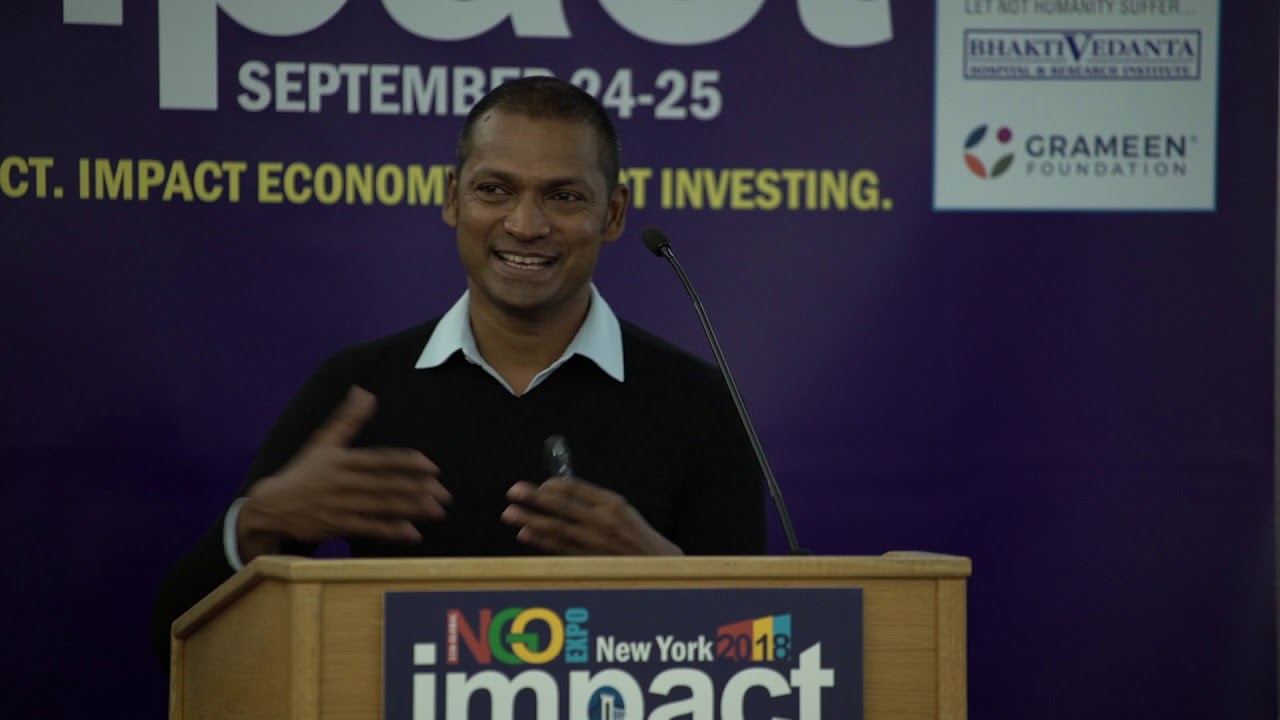 Rajesh Anandan, Founder, UNICEF USA’s Ventures group at NGO Expo in New ...