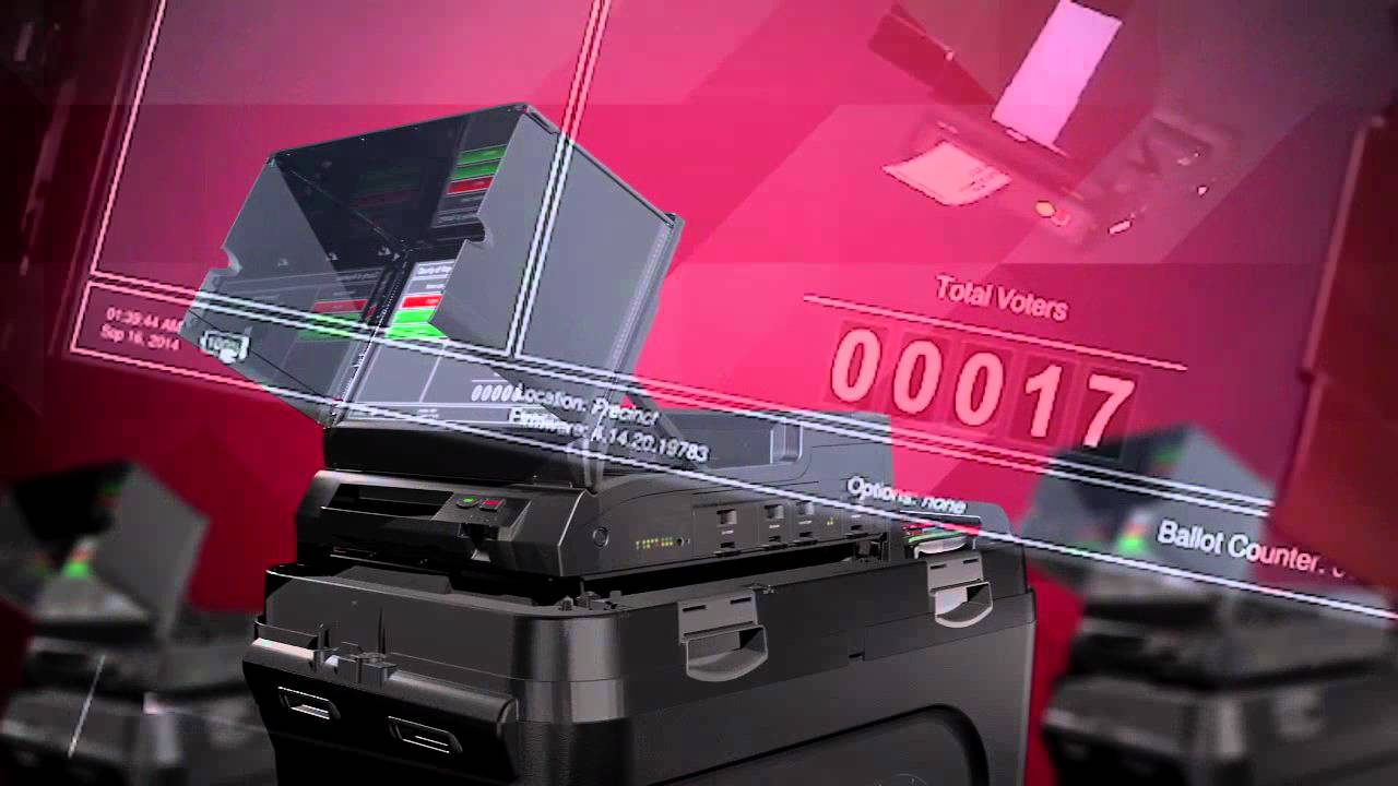 New Voting Machine Demonstrations at City Hall - YouTube