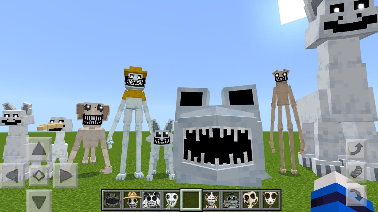 EVERY Zoonomaly ADDON UPDATE in MINECRAFT PE - YouTube