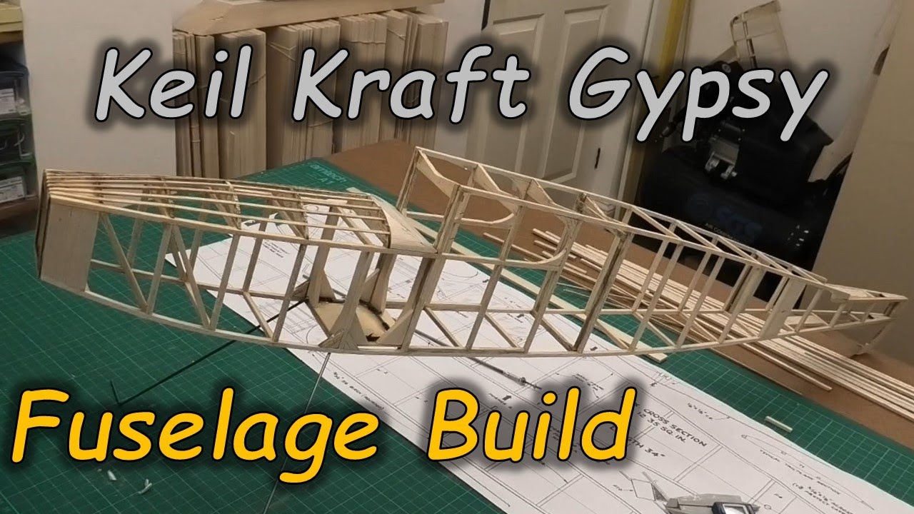 Keil Kraft Gypsy Build Series - Pt 2: Pulling the Fuselage Together ...