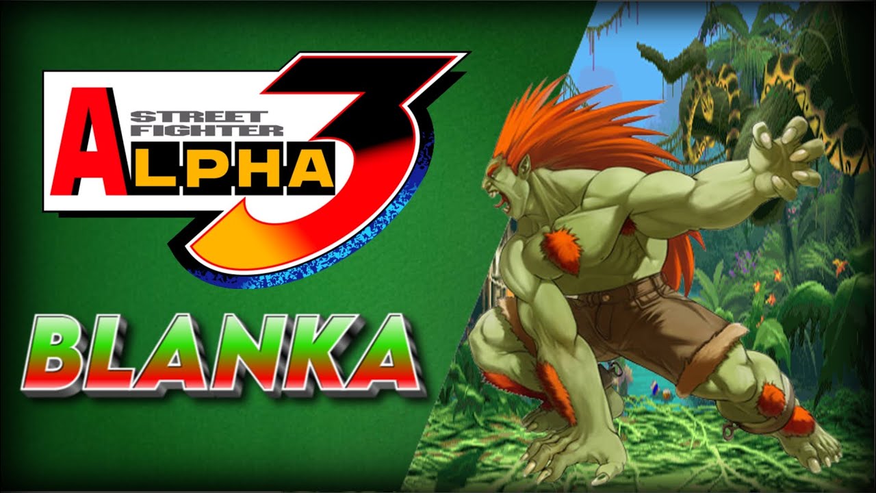 Street Fighter Alpha 3 - Blanka - Jimmy Carlos [TAS] - YouTube