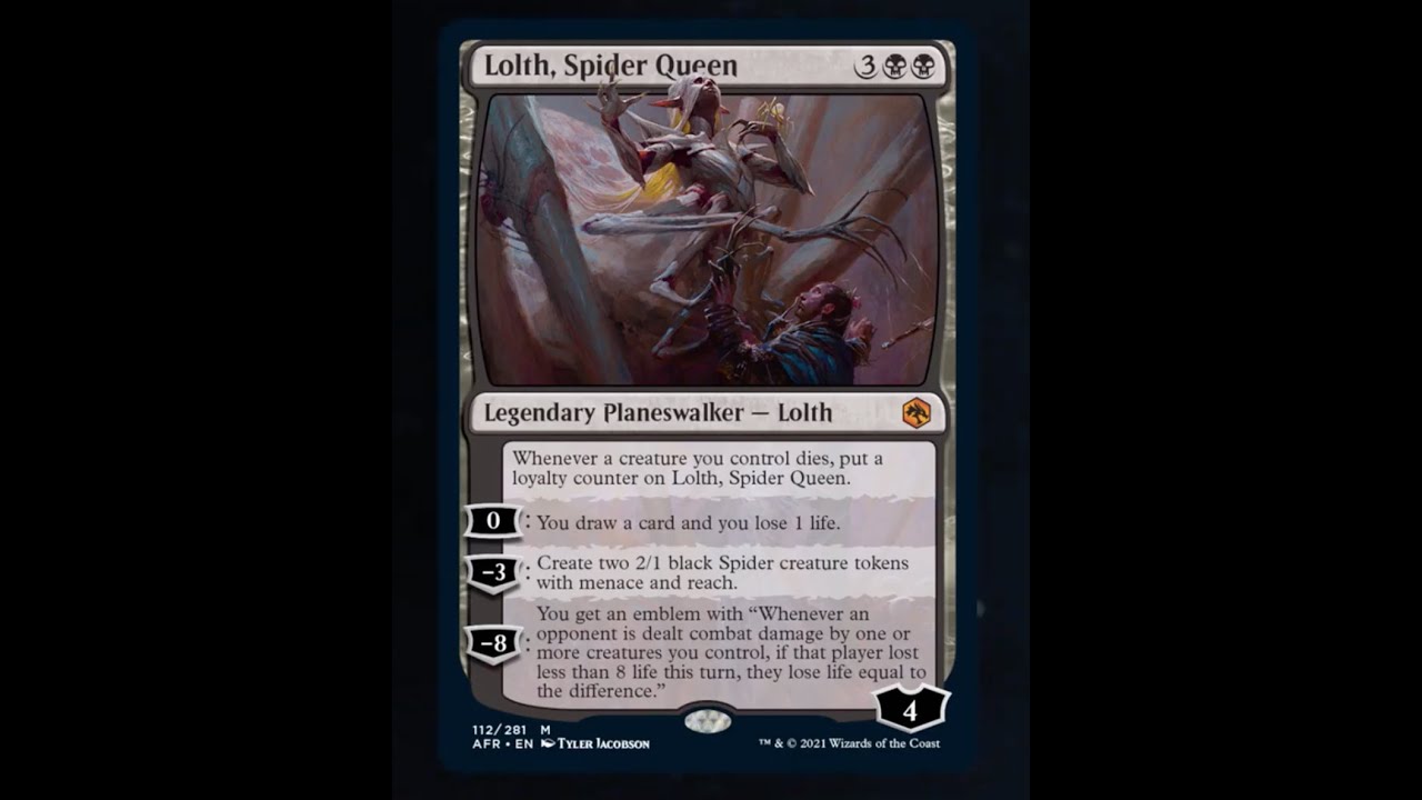 Lolth: An Introduction to the Forgotten Realms for Magic: The Gathering ...