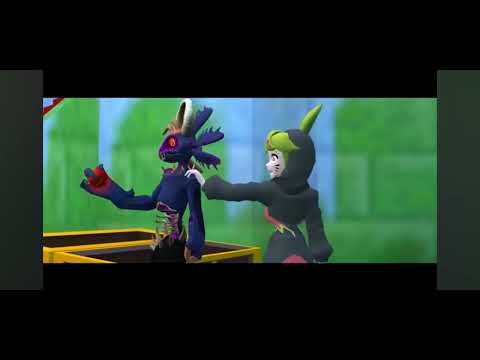 smg4: everyone vs. demon axol/zero - YouTube
