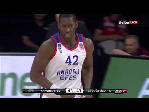 Maç Özeti:Anadolu Efes - Galatasaray Doğa Sigorta Play Off Yarı Final 1.Maç