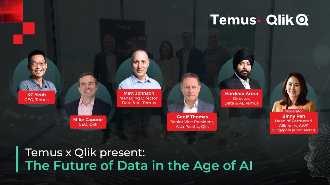 Temus x Qlik present: The Future of Data Analytics in the Age of Generative AI - YouTube