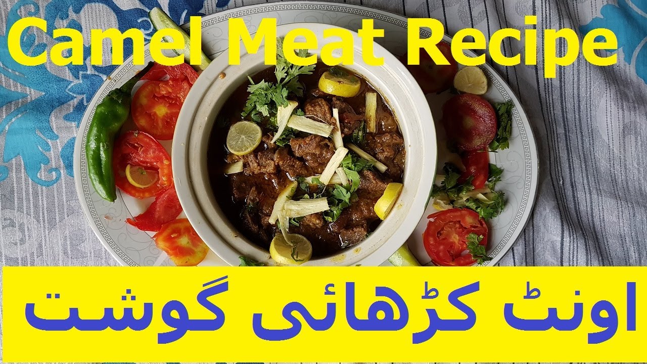 Camel Meat Karahi | Camel Karahi Gosht Recipe |Ounath ki Karahi|How to ...
