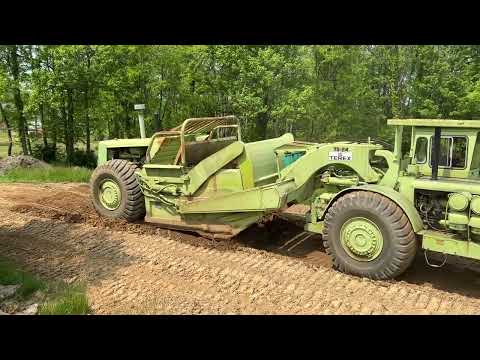 Terex TS 24 Scraper OFFSITE - YouTube