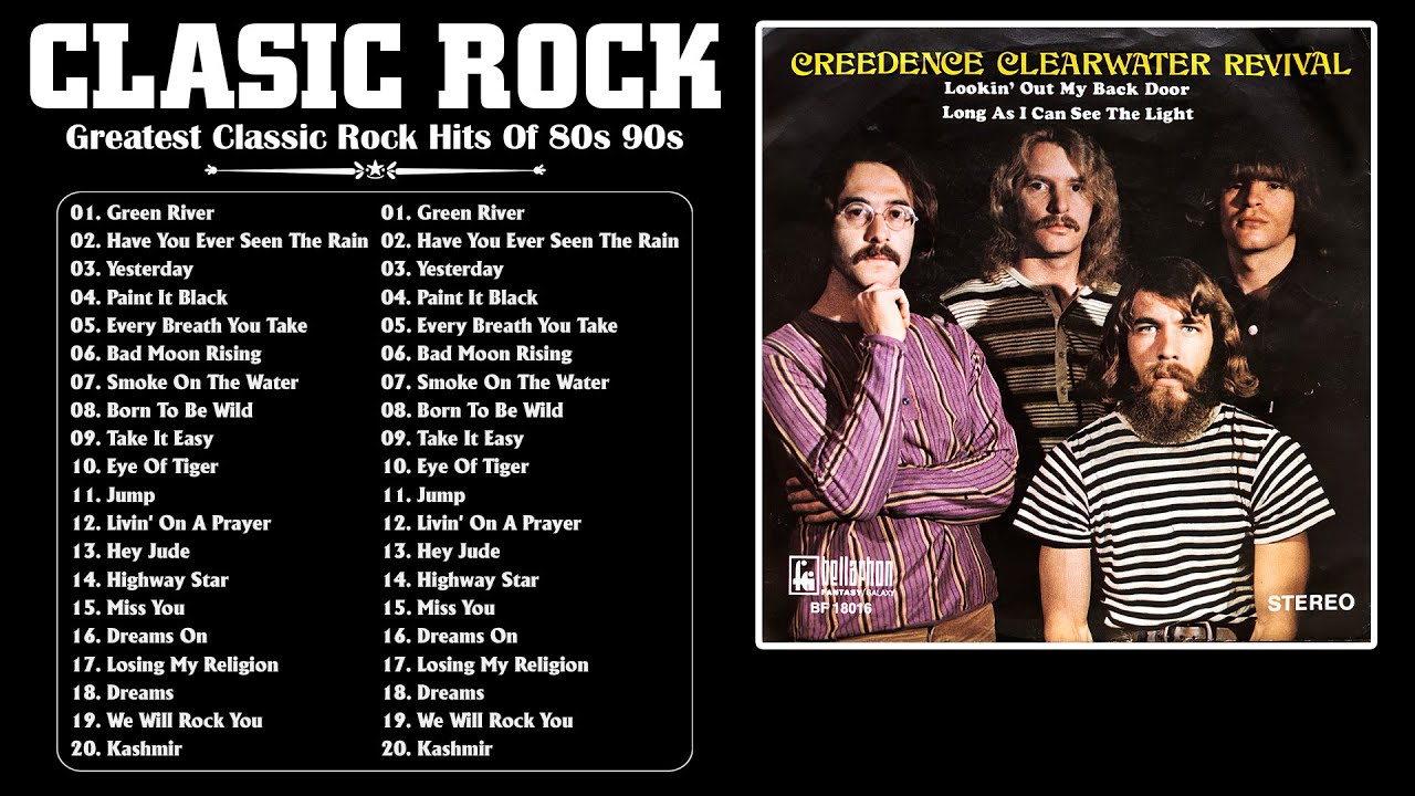 Classic Rock Songs 80s 90s Full Album | Greatest Classic Rock Hits Of ...