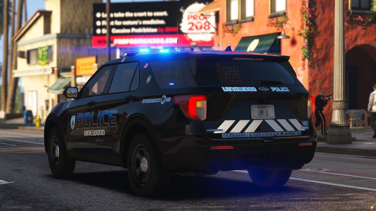 Bayside Roleplay Patrol in the City Vinewood LSPD - YouTube